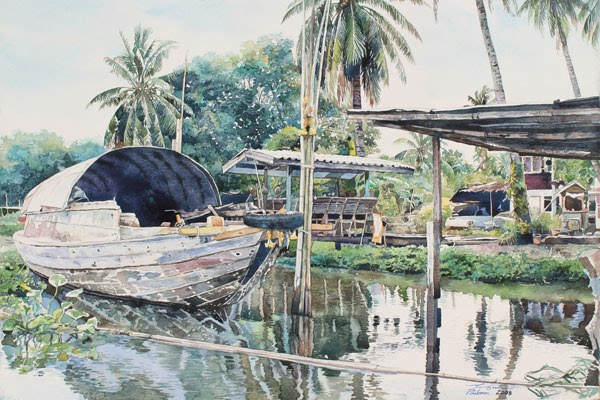 UNITE WITH PAIBOON by Paiboon Thamruangrit | Thai Art Exhibition