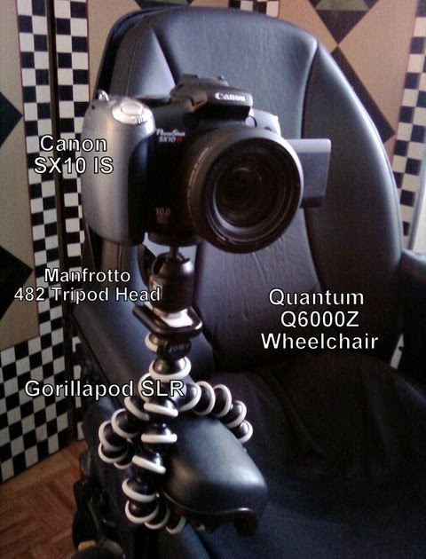 Wheelchair Kamikaze: The Kamikaze Camera Set Up