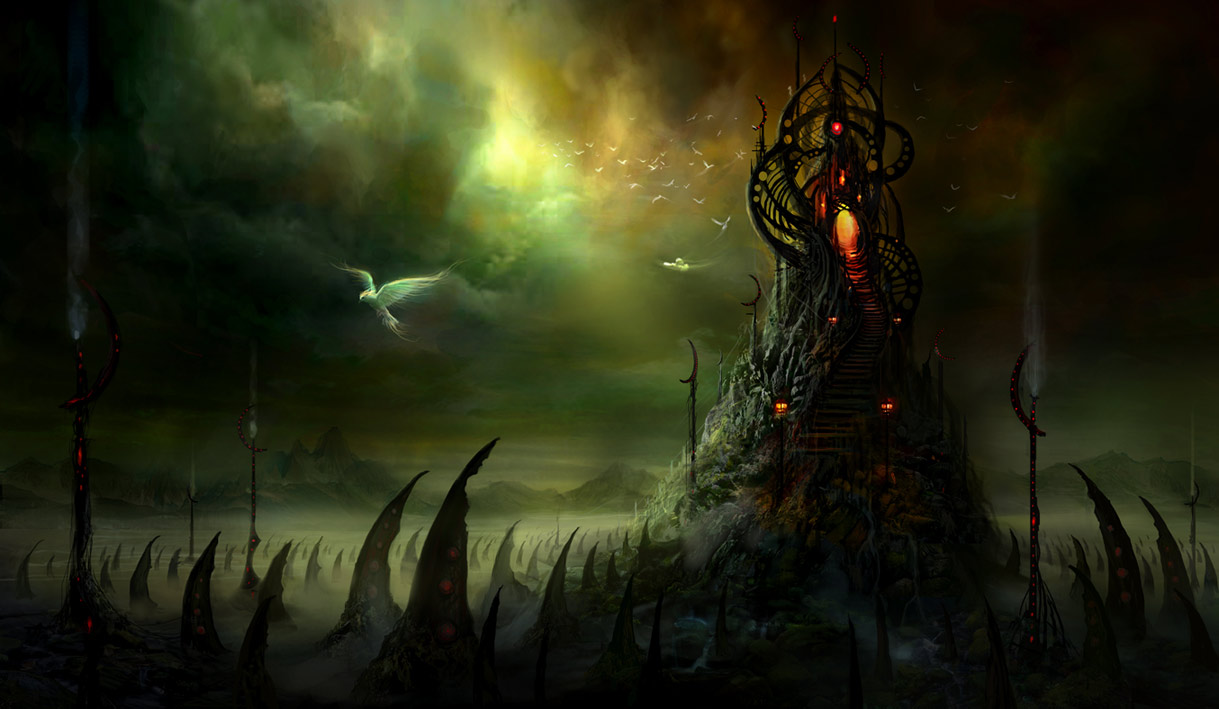 20 Magnificent Dark Fantasy (Landscape) Digital Painting for Your ...