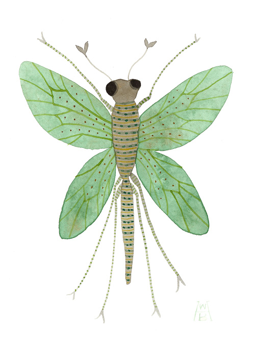 Golly Bard's Drawing Room: Fanciful Flying Creatures