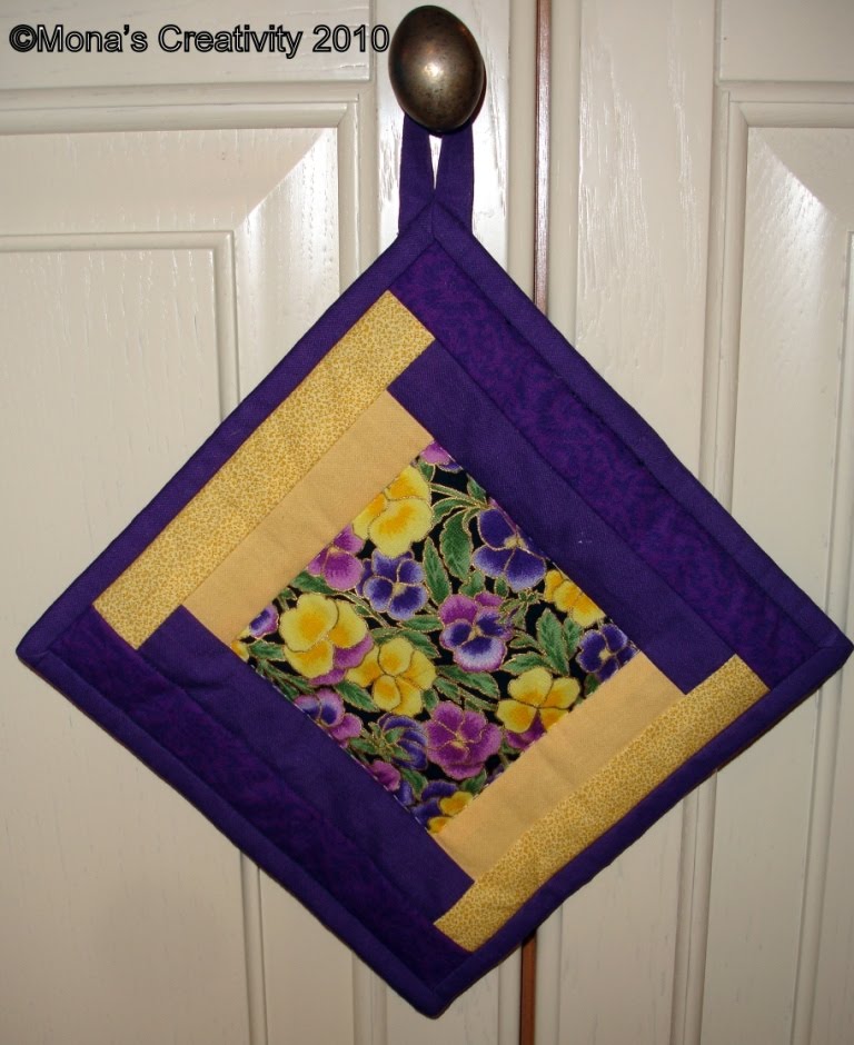 Mona's Creativity: Pot Holder Pattern