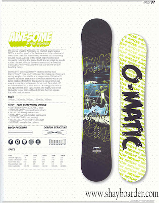 O-matic Snowboards 2008-2009 – Shayboarder.com