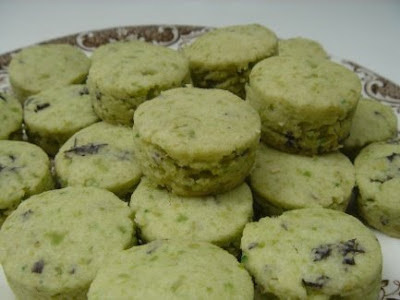 Yochana's Cake Delight! : Wasabi Green Peas & Seaweed Cookies