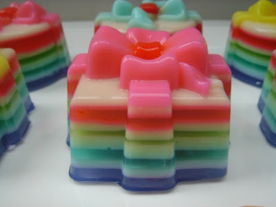 Yochana's Cake Delight! : Gift Cakelet Layered Agar-agar for KIM