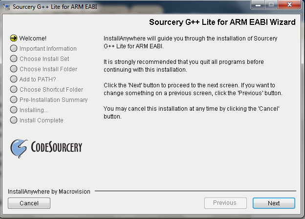 M-SYS MV: Software tools required to work with ARM