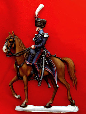 Flat Figure Art: Painting a Flat Cavalry Figure