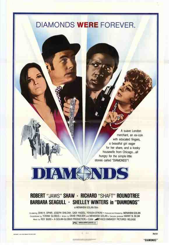 BLACK HOLE REVIEWS: DIAMONDS (1975) - terrific soundtrack, shame about ...
