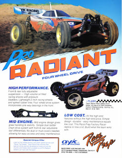 AT Vintage RC: KYOSHO / AYK / ASSOCIATED / TECNACRAFT: AYK PRO RADIANT