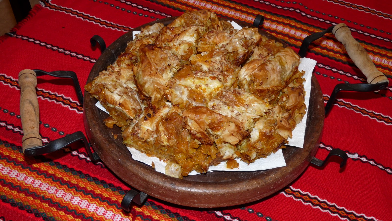 Eclectic Cuisine: Tikvenik- Bulgarian pumpkin pastry/ Тиквеник