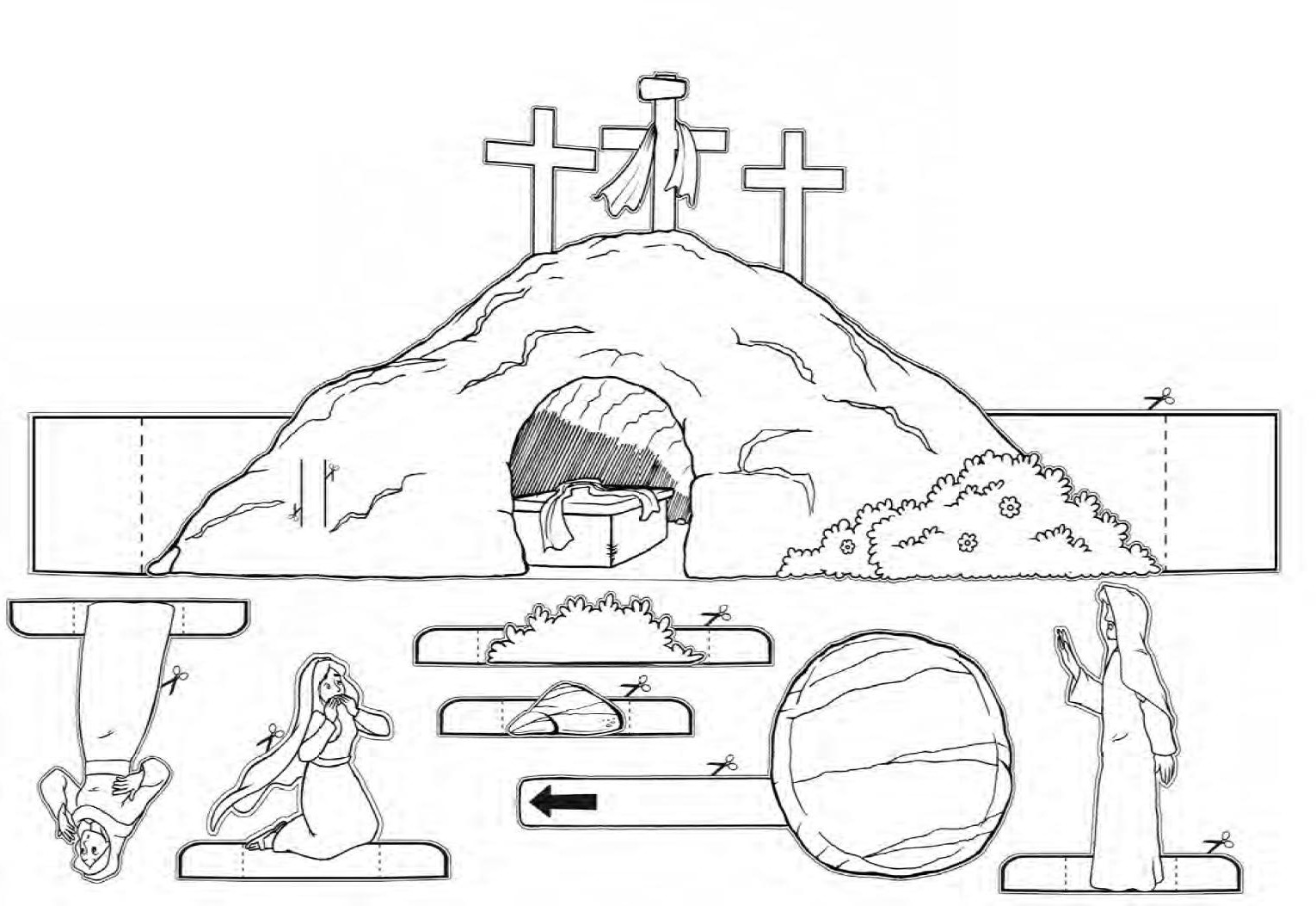 Jesus+resucito.jpg (1530×1053) | Actividades de la biblia, Semana santa ...