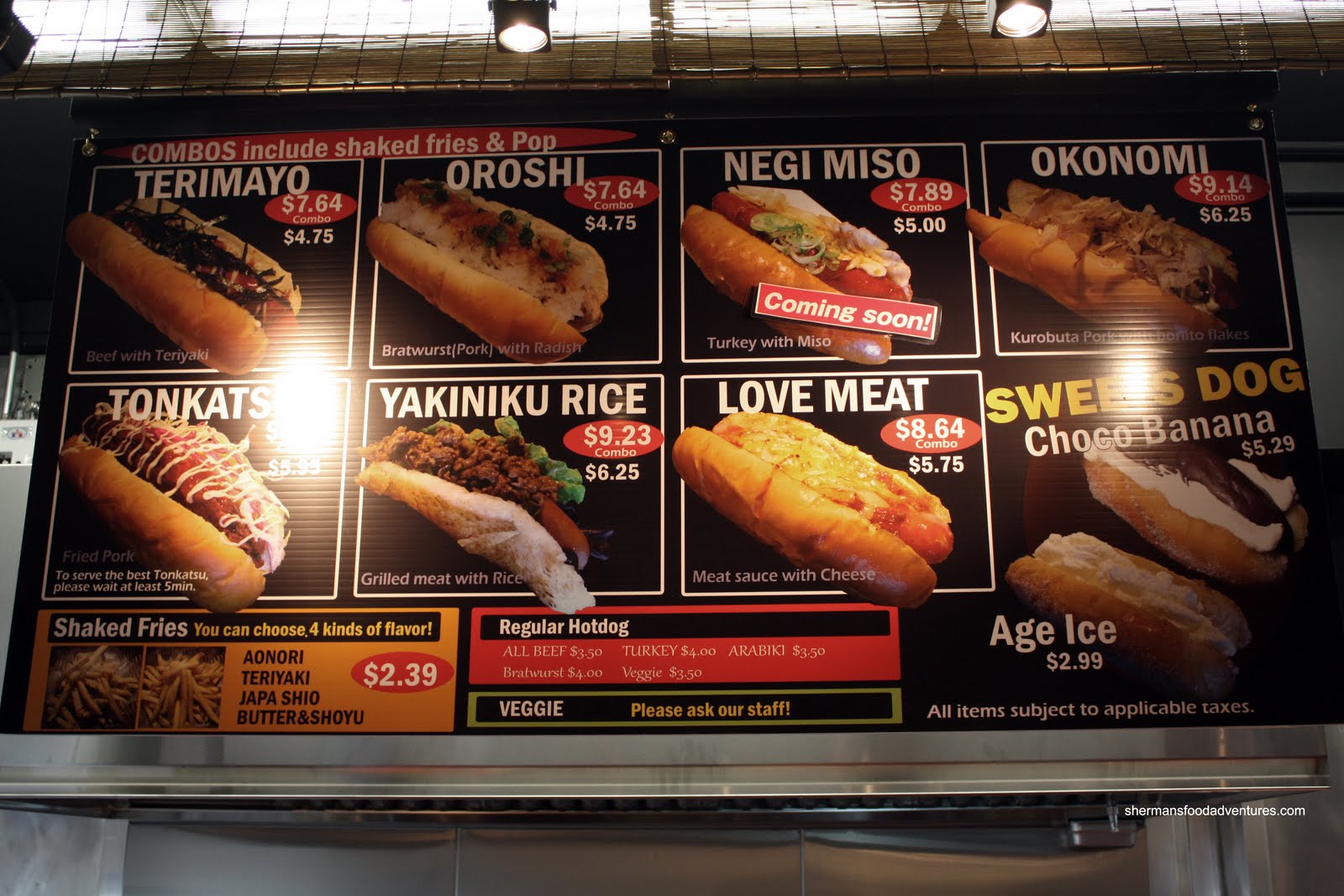 Sherman's Food Adventures: Japadog (The Store)