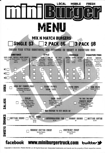 Mini-Burger Truck Debuts - Munchie Musings