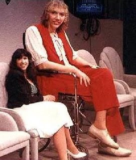 Sandra Elaine: World's tallest women