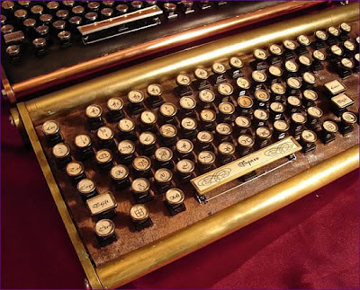 Antique Style Keyboard