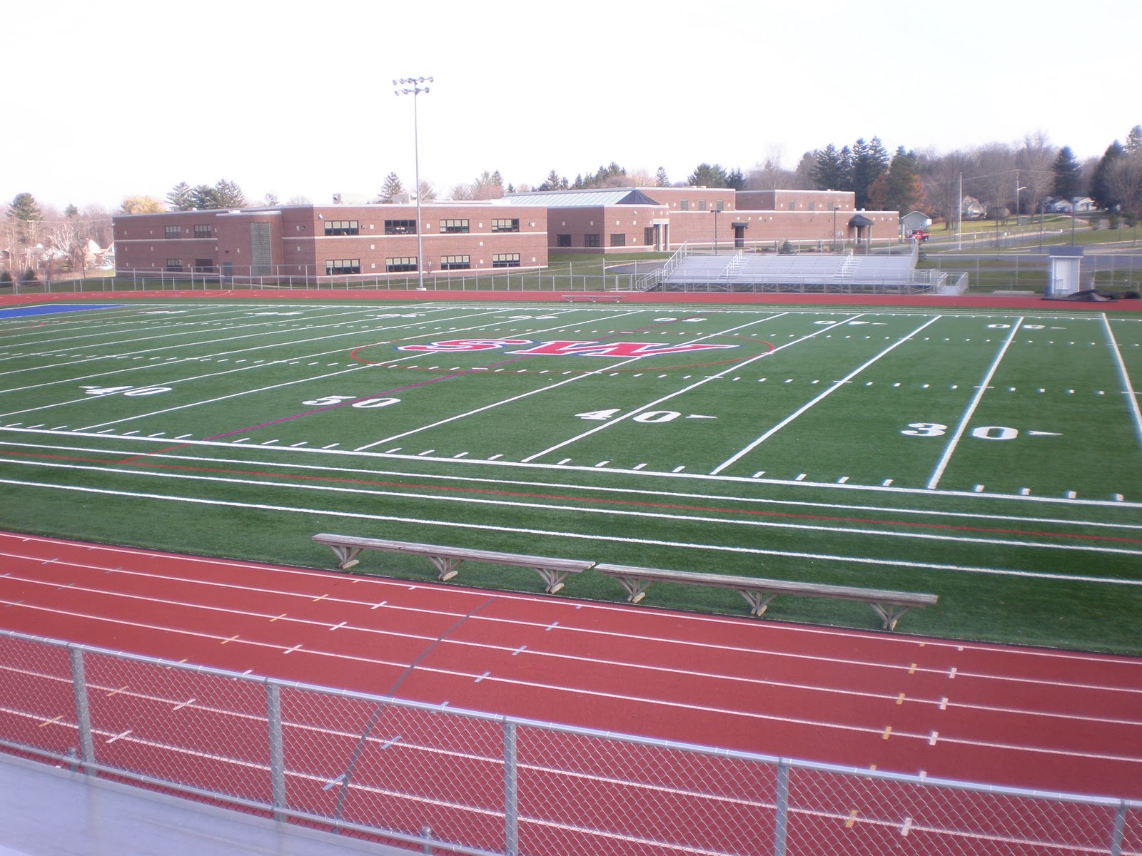 The Class of '66: Photos of the new track and football field, courtesy ...