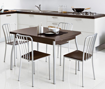 decora y disena: 5 Comedores de Diario en Color Chocolate