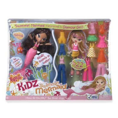 Bratz-Pretty: Bratz Kidz™ Snap-On Swimming Mermaid