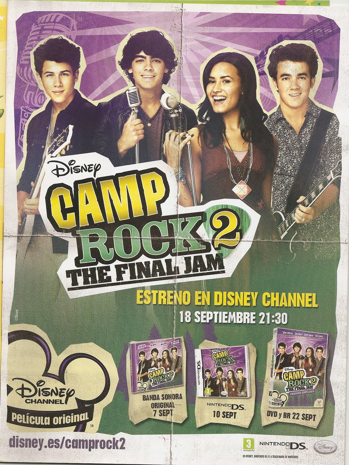 disney-Pretty: Poster de Camp Rock 2