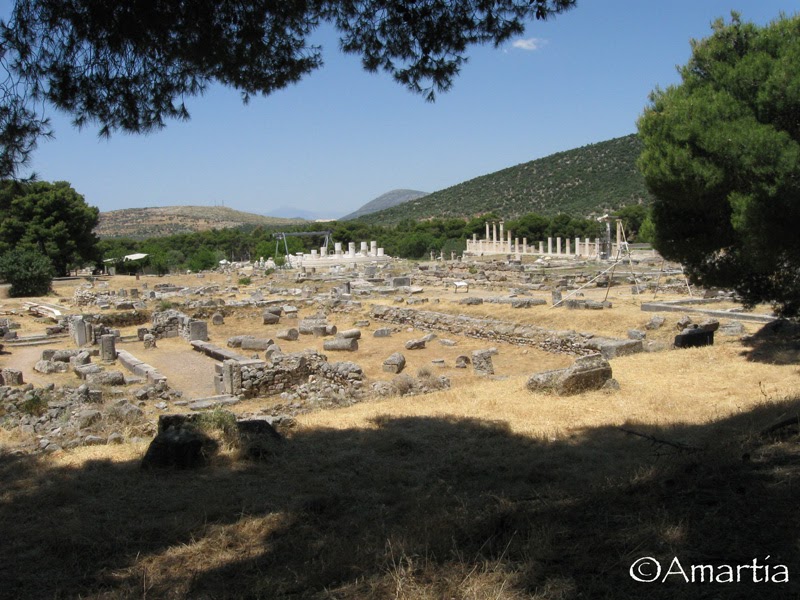 NAUPLIE, PELOPONNESE : MES ESCAPADES: Epidaure : le sanctuaire d'Esculape
