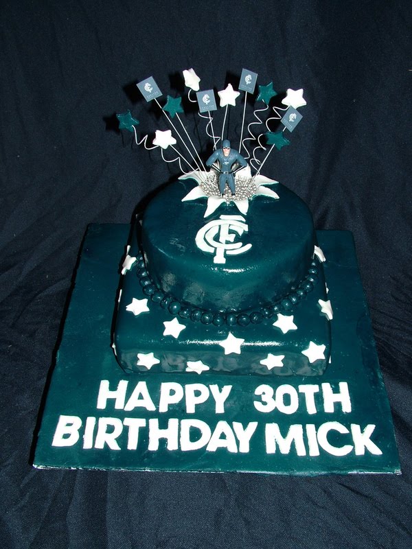 A Piece of Cake: Carlton Football Cake