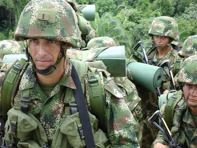 army officer: Unidades Elite y Fuerzas Especiales Colombianas