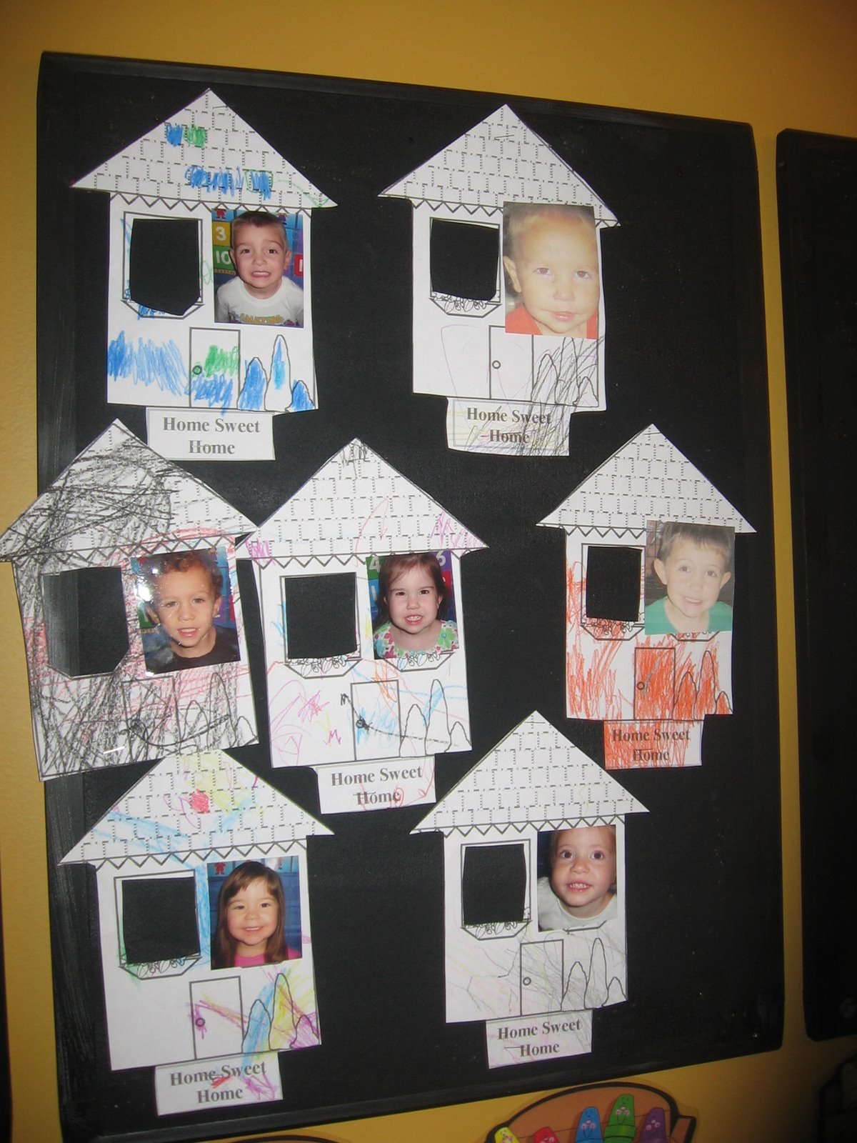 The Peanut Gallery: All about me... our homes!