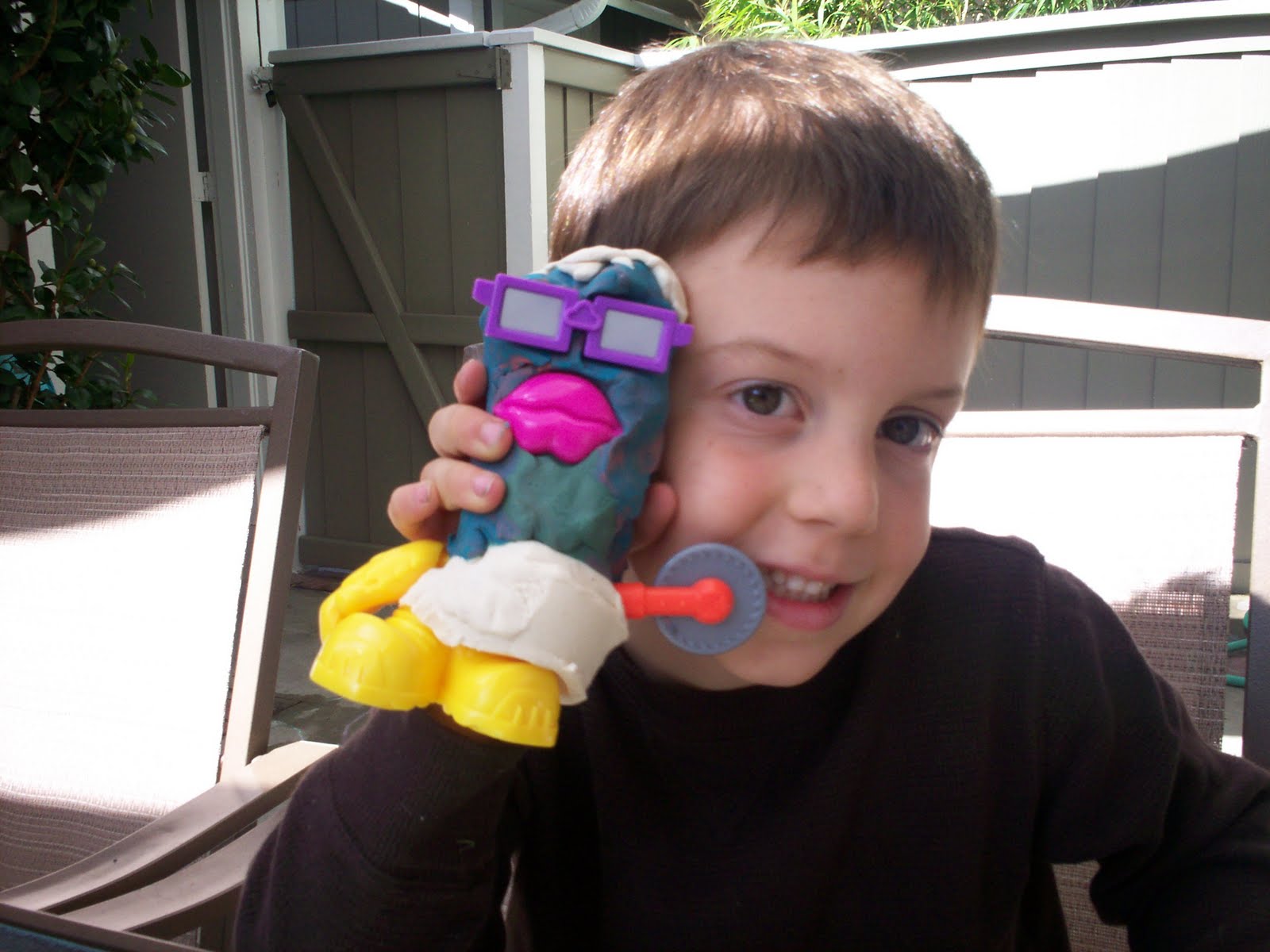 The Crazy Crouts: Jason:: Play-doh Time