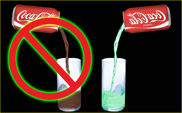 Geizi Facts: "Coke is really green!"