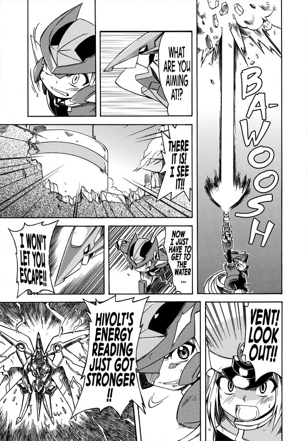 Rockman Corner: Mega Man ZX Manga Preview