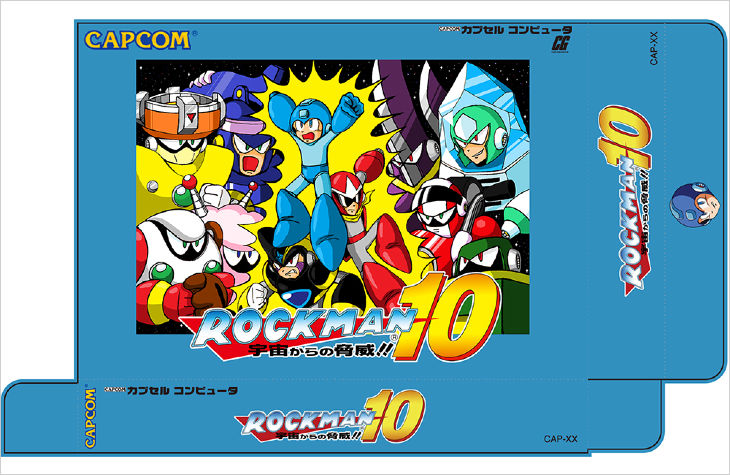 Rockman Corner: Capcom Japan Reveals Winning Rockman 10 Package Designs