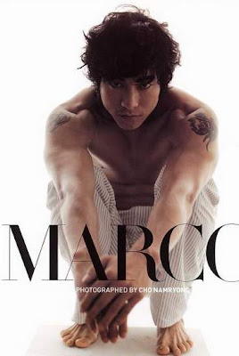 Marco shows off washboard abs in Arena · K-POPPED!