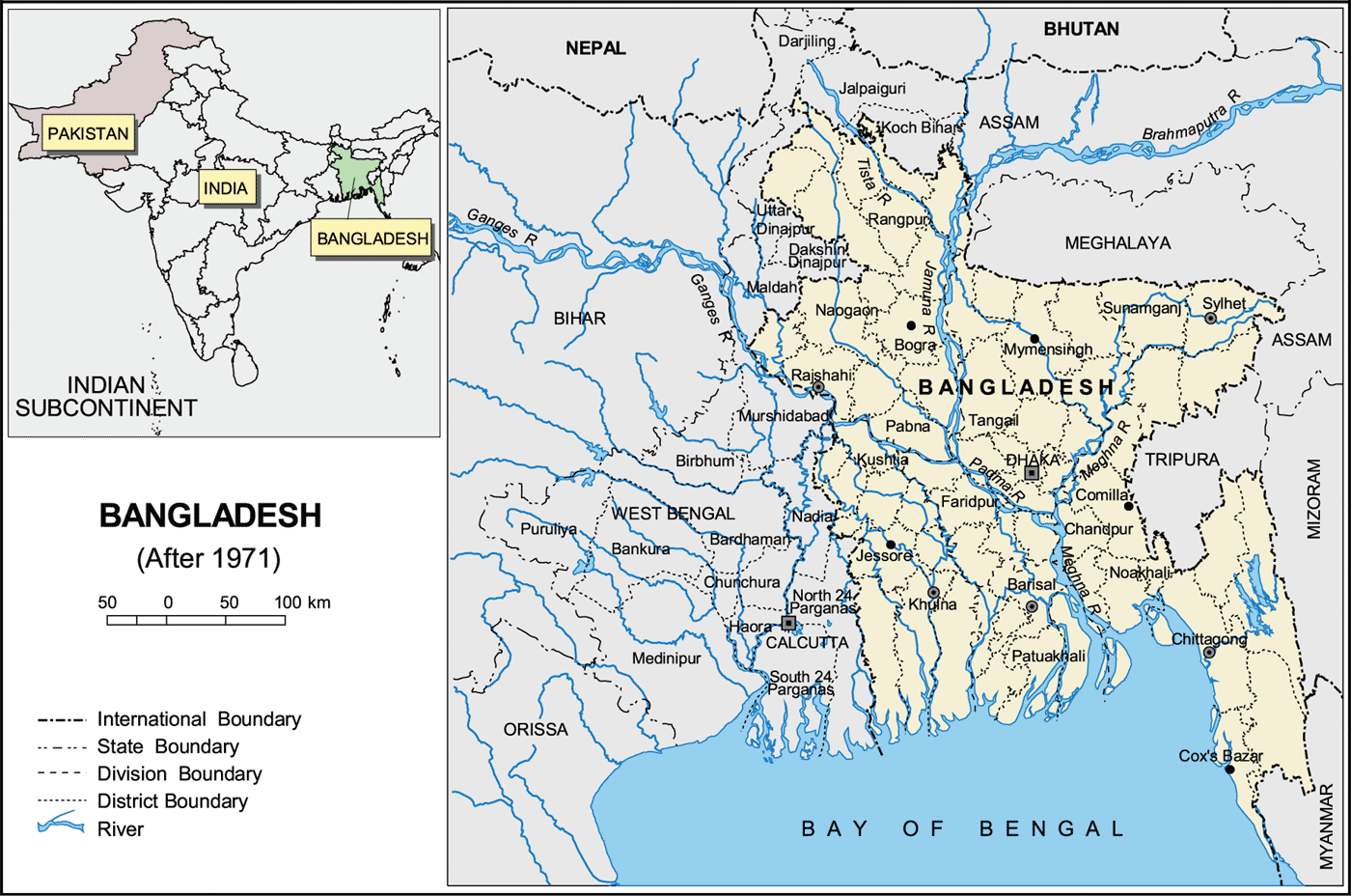 All Bangladesh Map