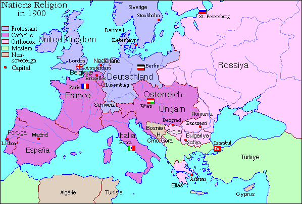 "United Germanic States of Europe" Germany, ca 1900 : r/PropagandaPosters