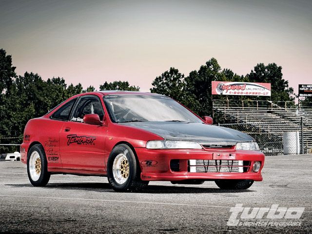 100% Tuning Auto: Tempest Racing Acura Integra Drag Car
