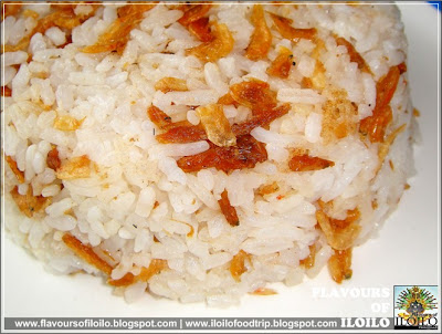 Kalkag rice and ginisang monggo