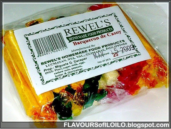 FLAVOURS OF ILOILO: Barquiron: Barquillos filled with polvoron