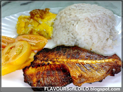 A fishbone meal combo