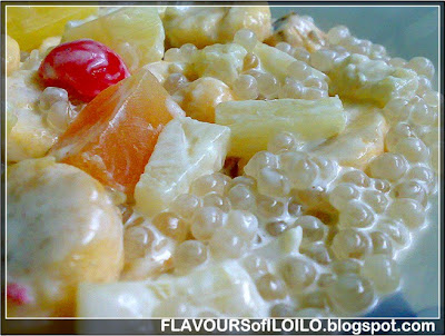 Sago-fruit salad