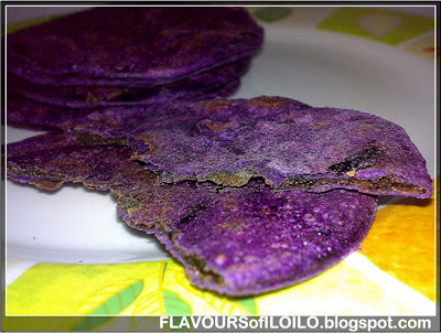 Ube piaya from Pananderia de Molo
