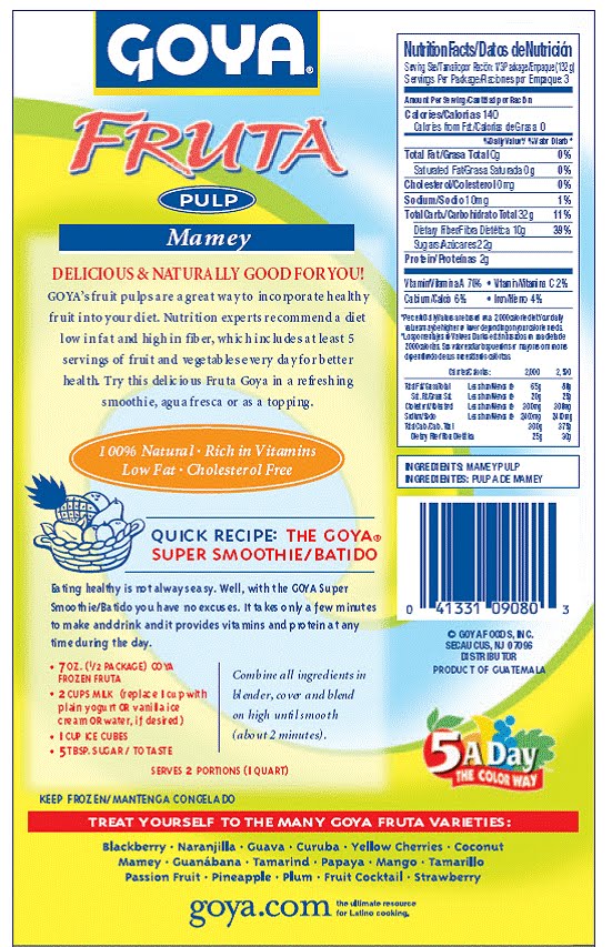 What's On Your Plate: Goya Frozen Fruit Linked to Typhoid Fever Outbreak