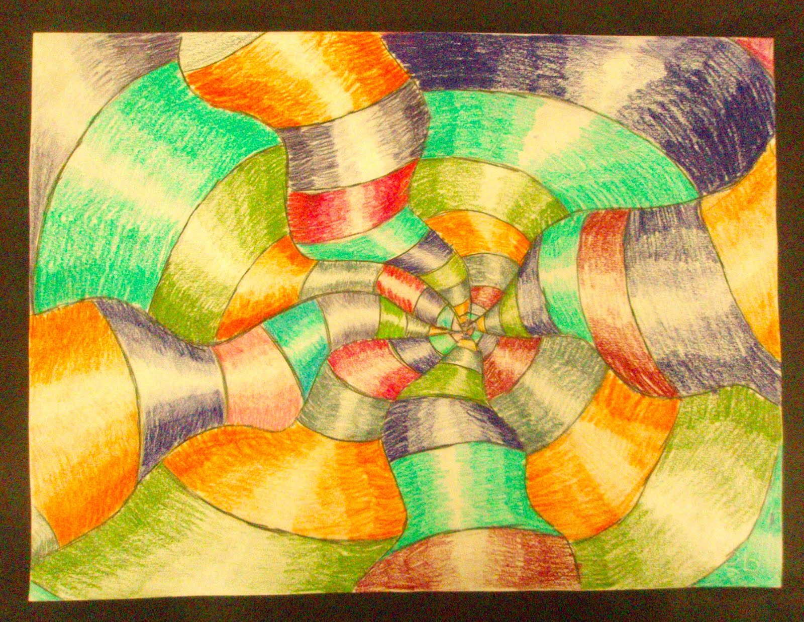 Ms. Matsuoka's Art Room: 5th grade 3-D Value Drawings