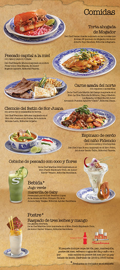 I ♥ SANBORNS...: Sexto Festival Gourmet Cocina de Autor... Comidas.