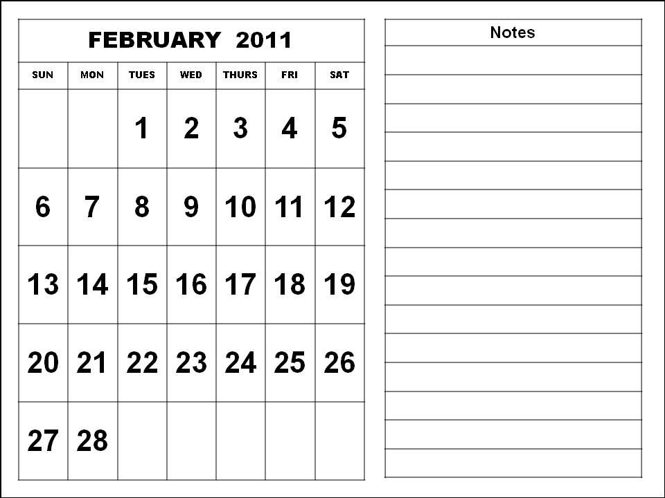 The Symphony of Life: february calendar clip art