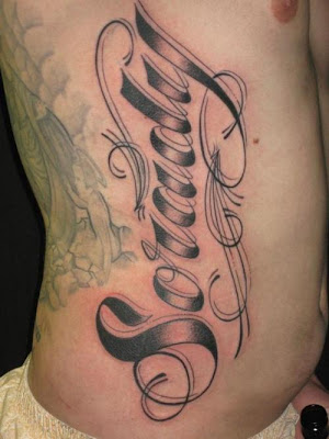 Tattoos Lettering Fonts: Different Tattoo Lettering
