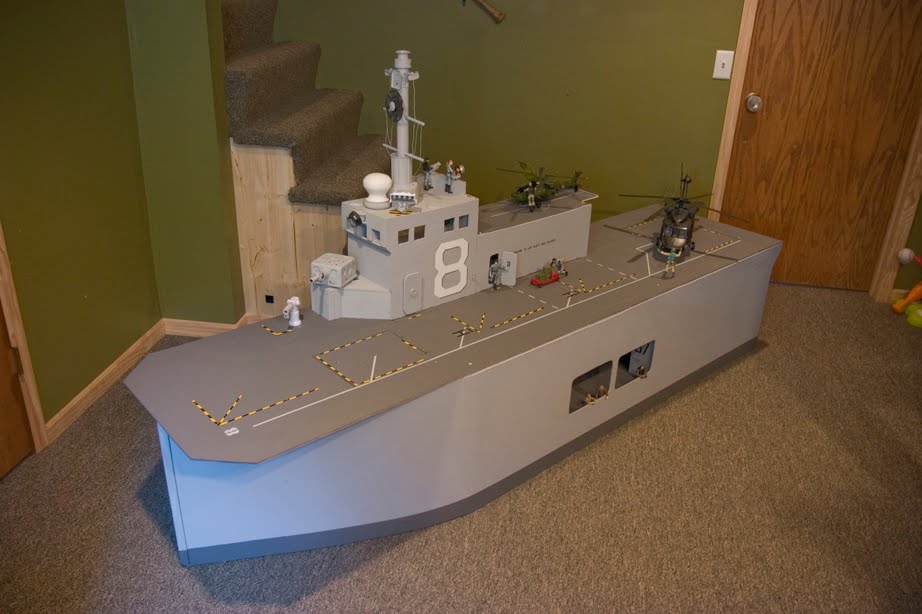 Golly what a swell blog: Added another ship to the GI Joe fleet!