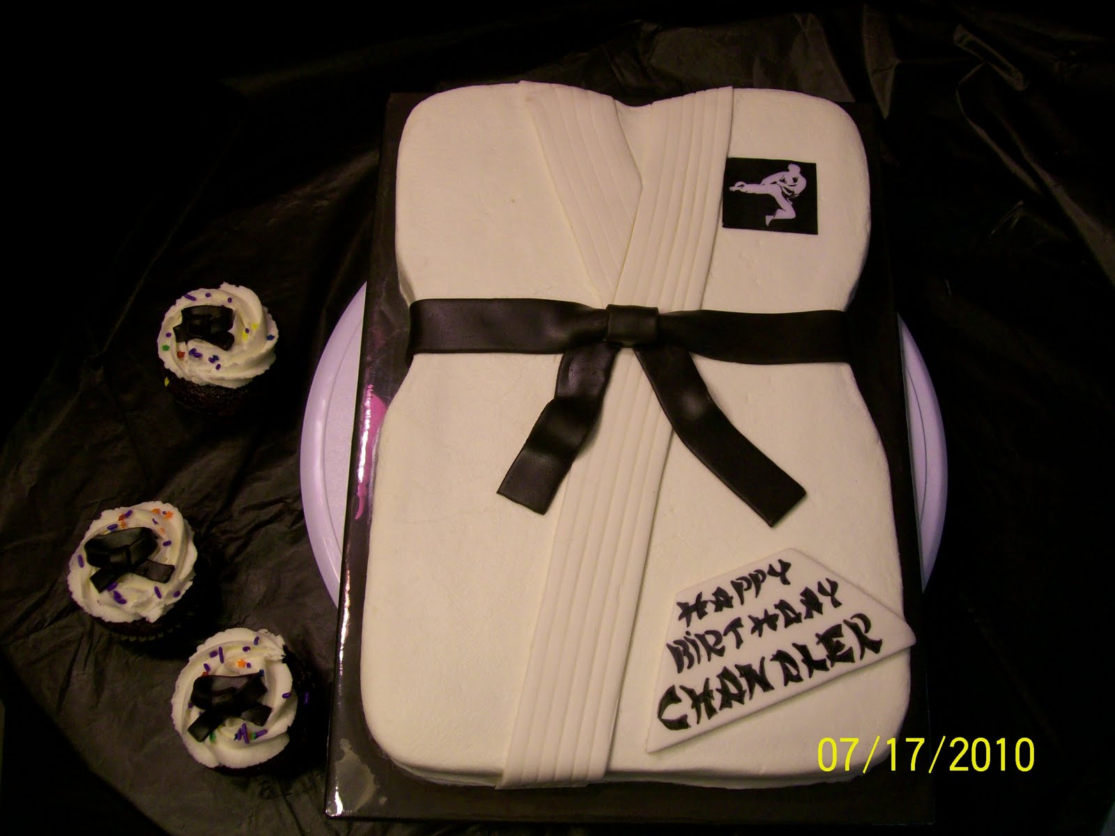 Cakes By Chris: Karate Birthday Cake