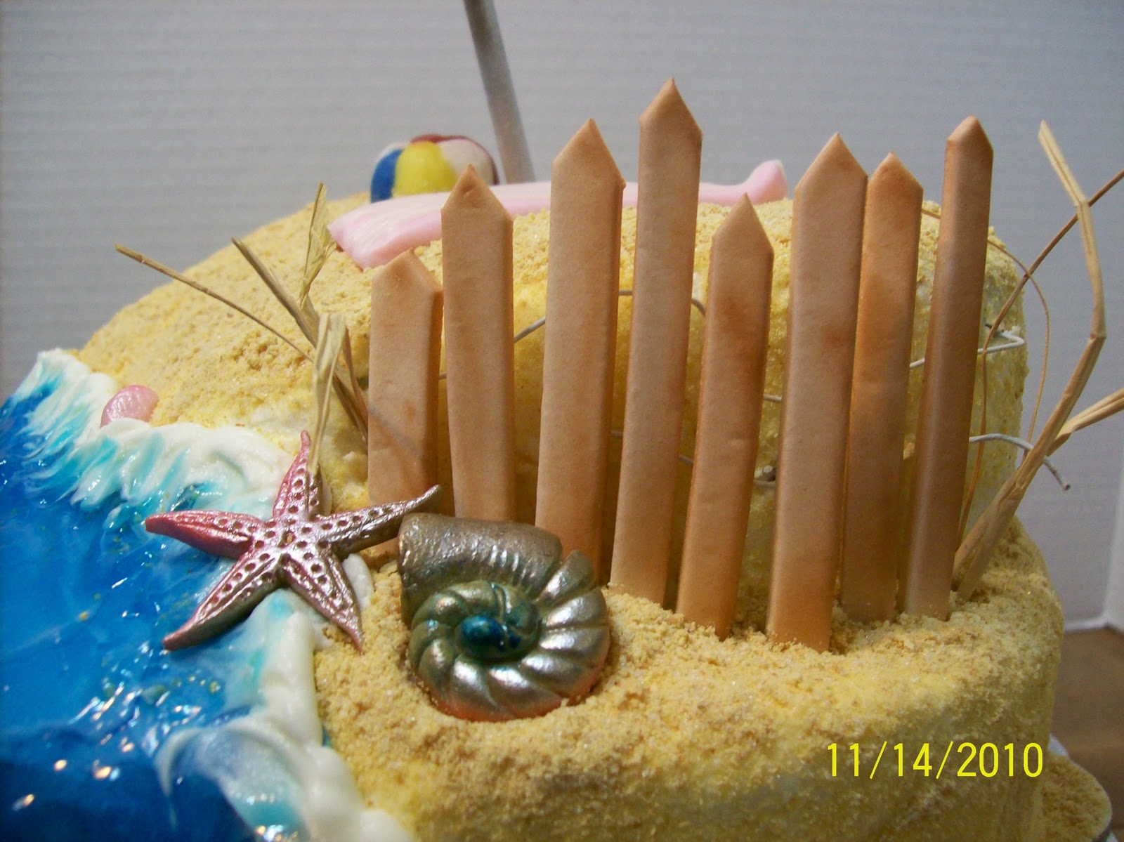 Cakes By Chris: Beach Scene Cake