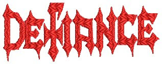 RockStiches: DEFIANCE LOGO