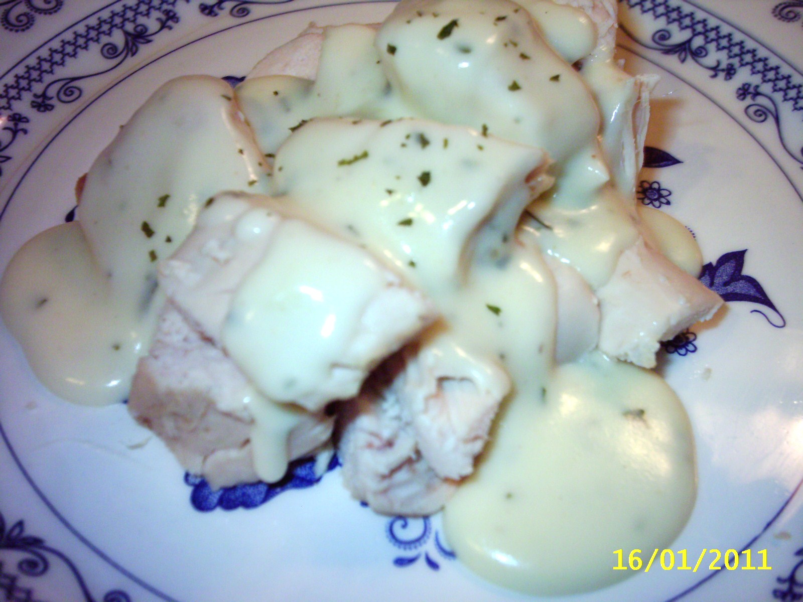 Cocina Con Nieves: Pollo a la crema