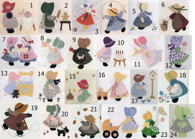Biblioteca da Costura: Sunbonnet Sue